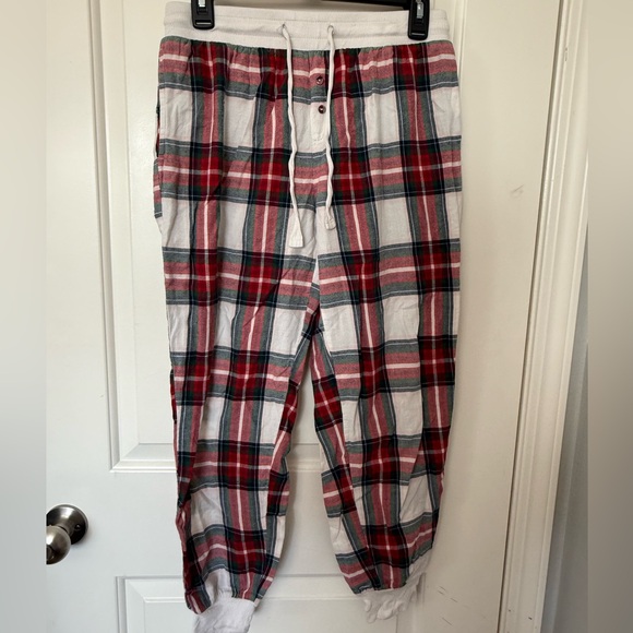 Target | Intimates & Sleepwear | Target Red And White Plaid Pajama ...